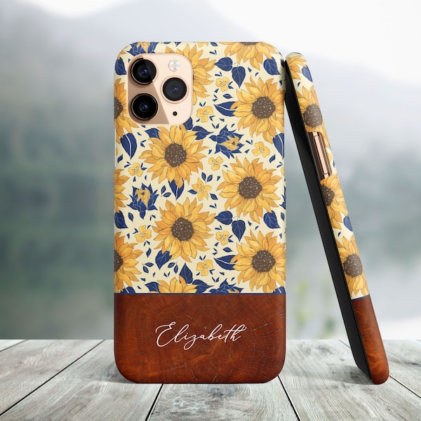 Sunflower Phone Case - Etsy