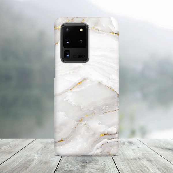 Note 10 Plus White Marble Case - Etsy