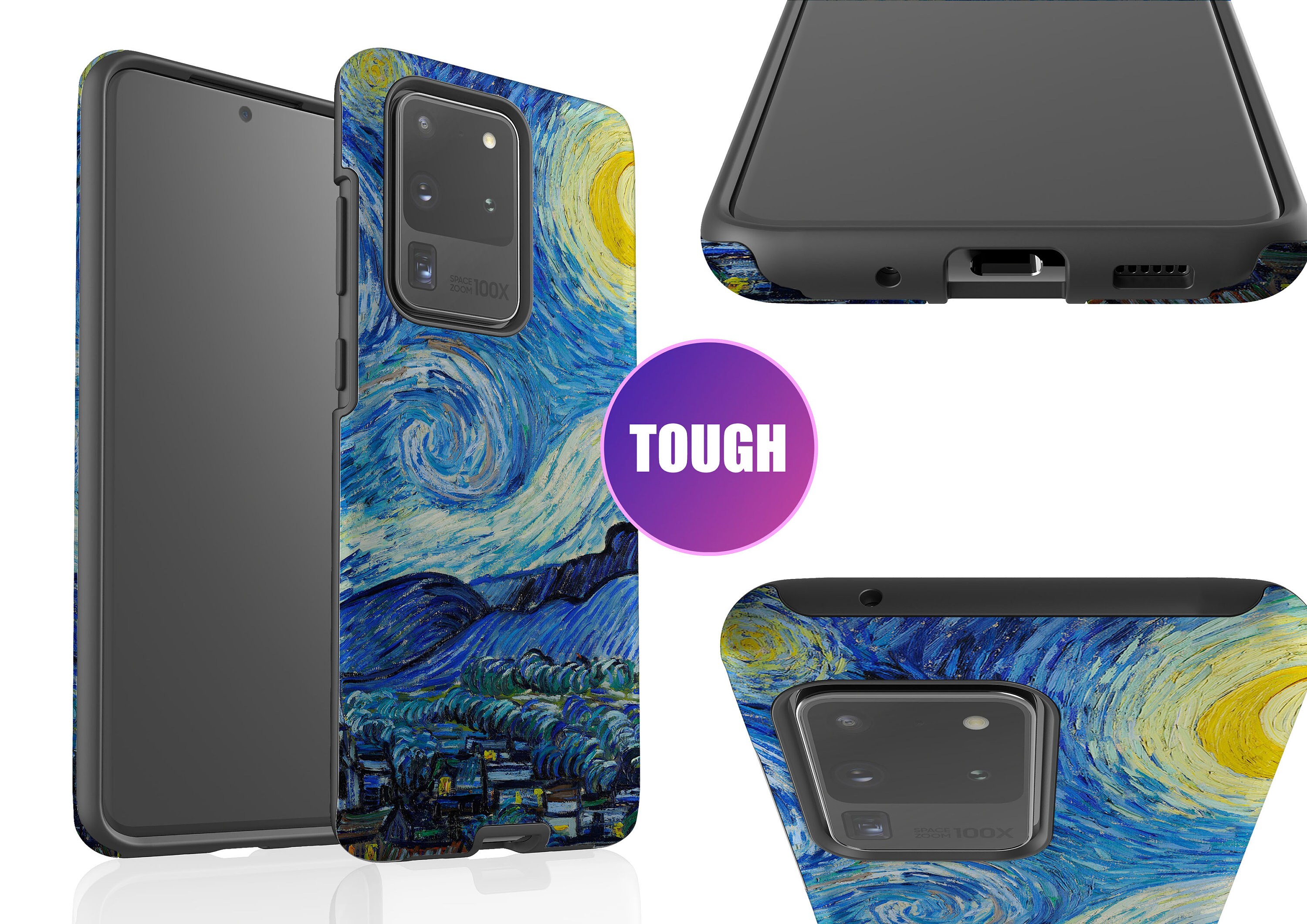 Vincent Van Gogh starry Night Case S22 Ultra S22 | Etsy