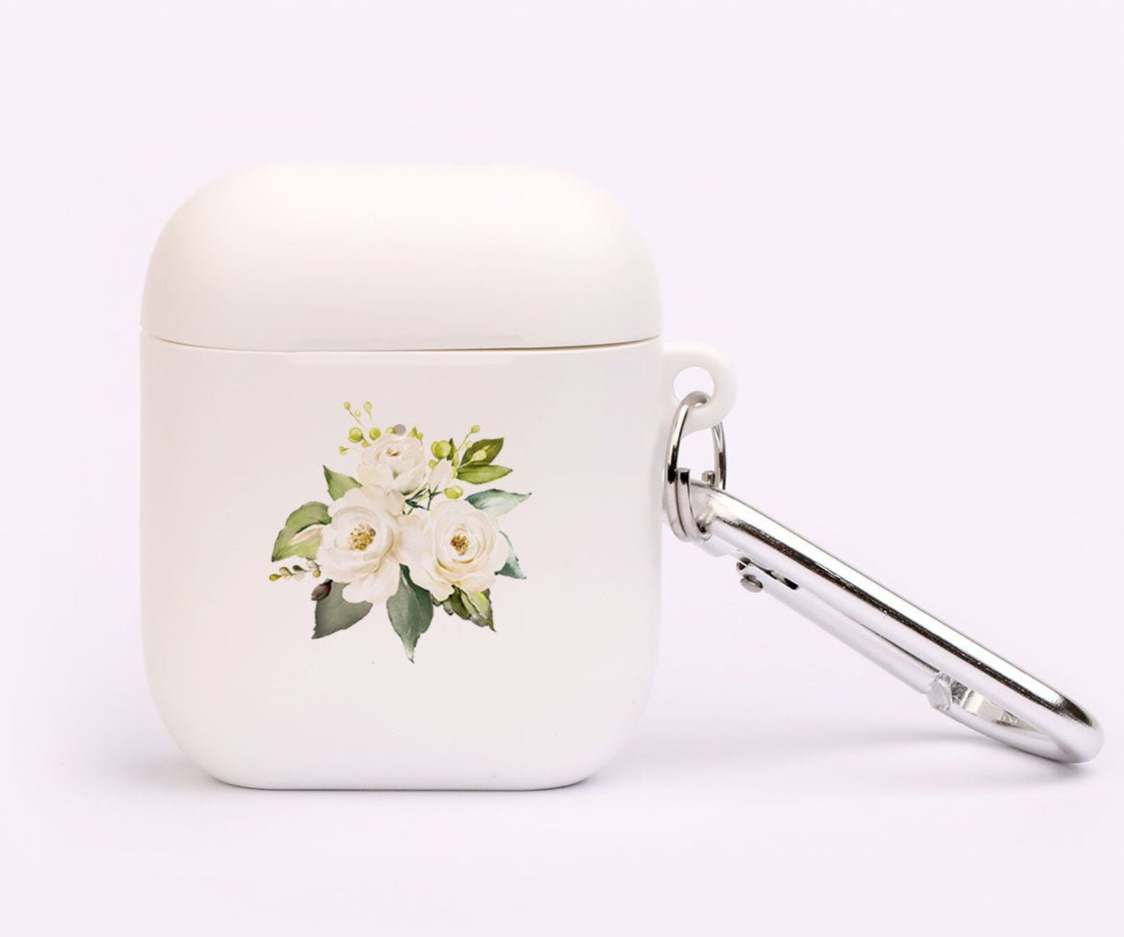 White Roses Airpod Protective Case Airpods Case Apple - Etsy