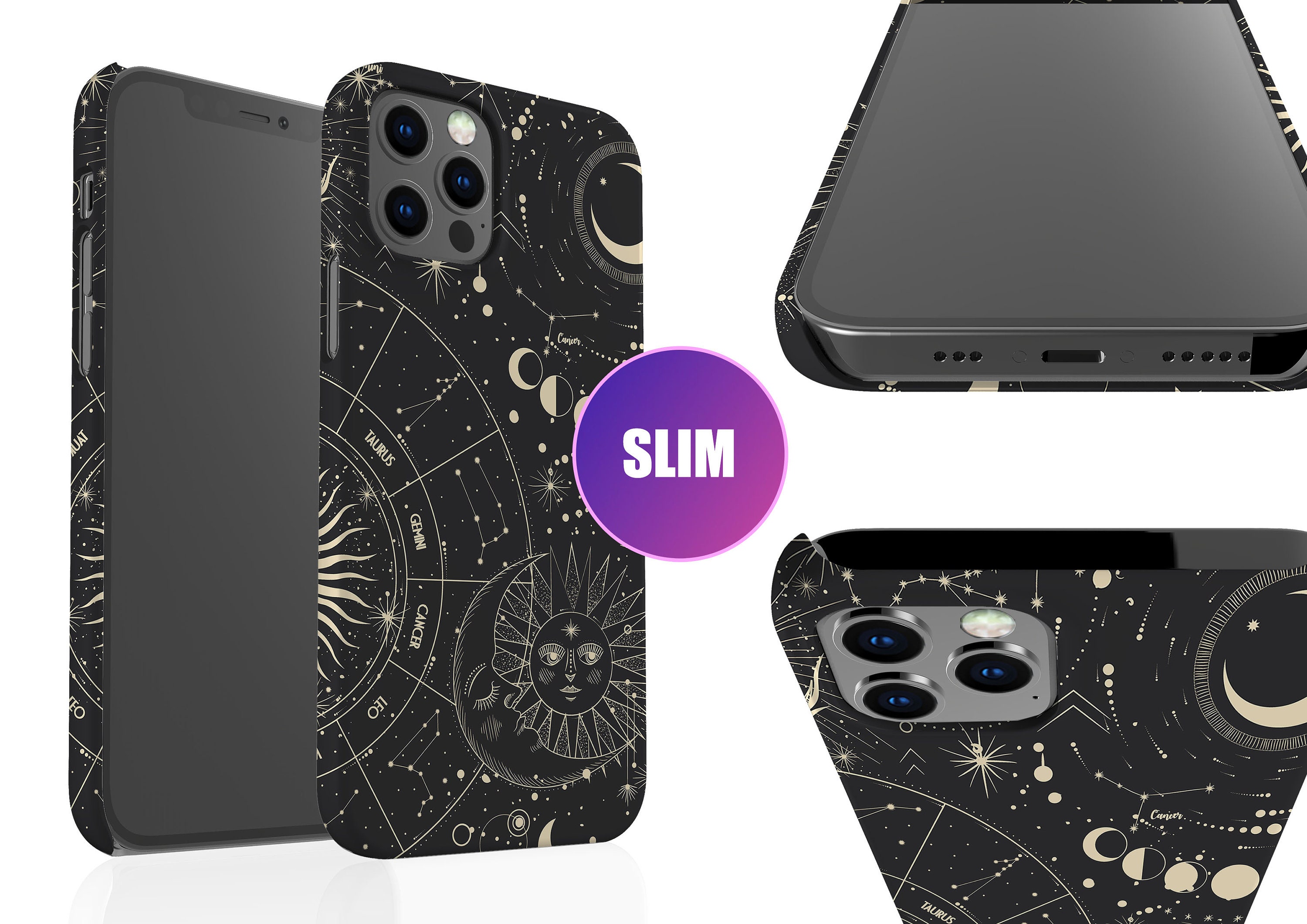 Zodiac Astrology Phone Case for Iphone 13 Pro Max Iphone 12 - Etsy