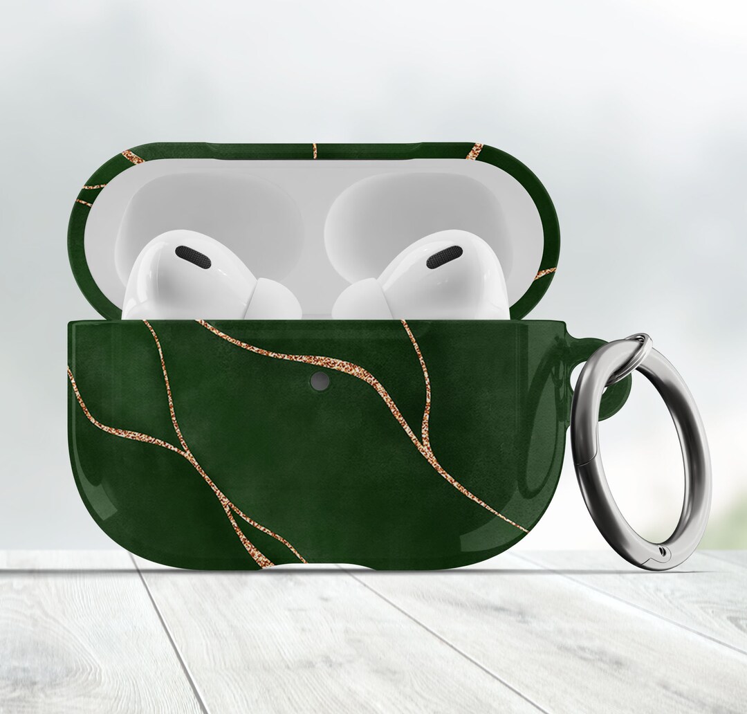 Gold Leaves Airpods Case Cover, AirPod Pro 2 Case, AirPod 3rd/4th ...