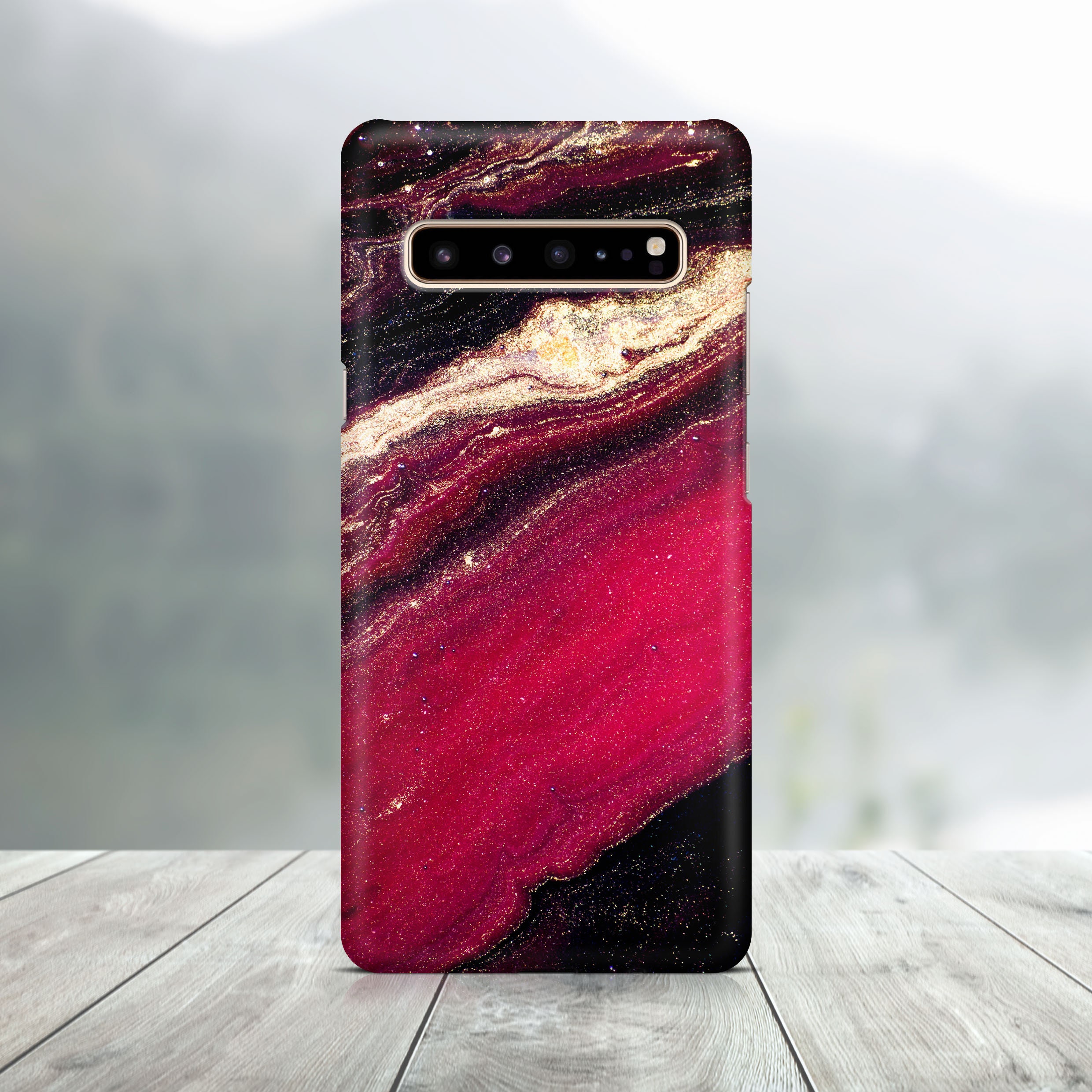 Red and Black Phone Case for S22 Ultra S22 S21 Plus S21 - Etsy