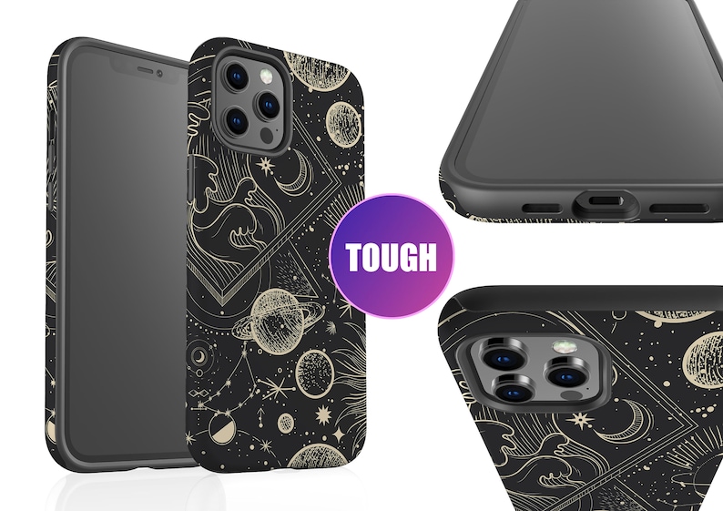 Space and Planets Phone Case for iPhone 16, 15, 14 Pro Max, iPhone 15 ...