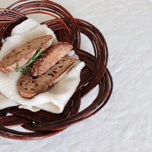 Handmade English Willow Bread Basket | Celtic Knot Wall Art - Etsy