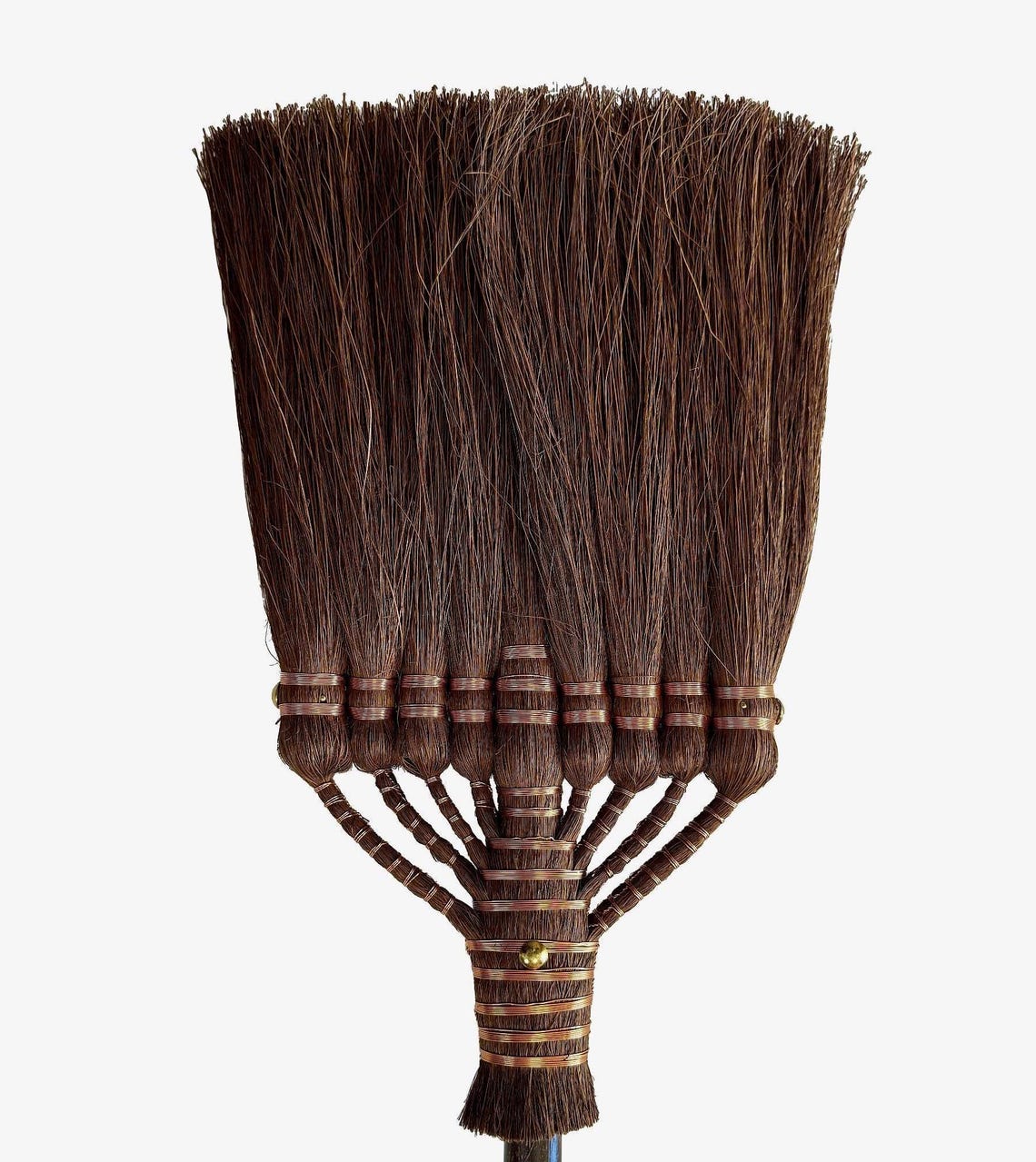 Japanese Tatami Broom ONIGE Straight Fibre: Long Hemp Palm Broom ...