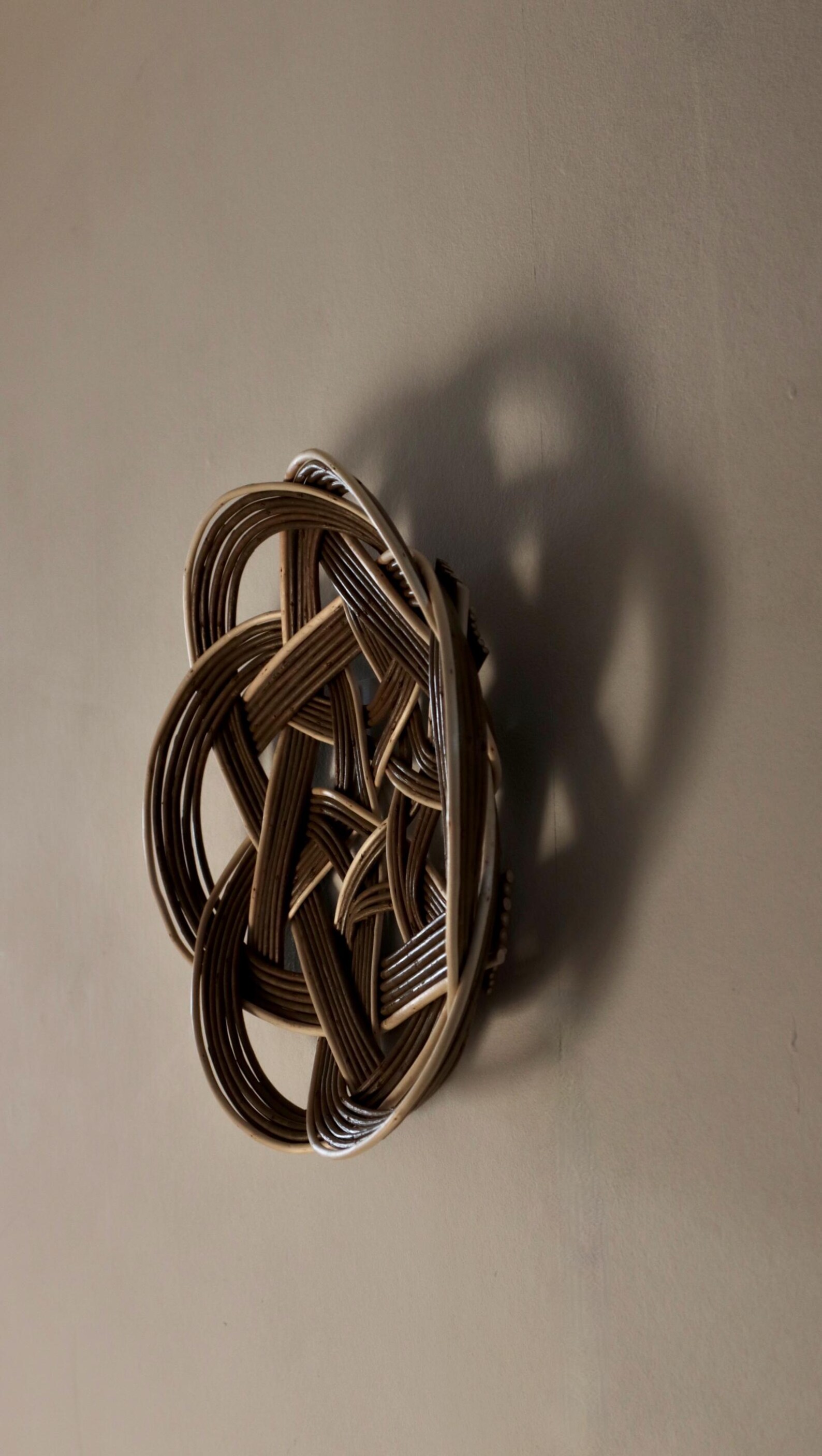 Handmade English Willow Bread Basket | Celtic Knot Wall Art - Etsy