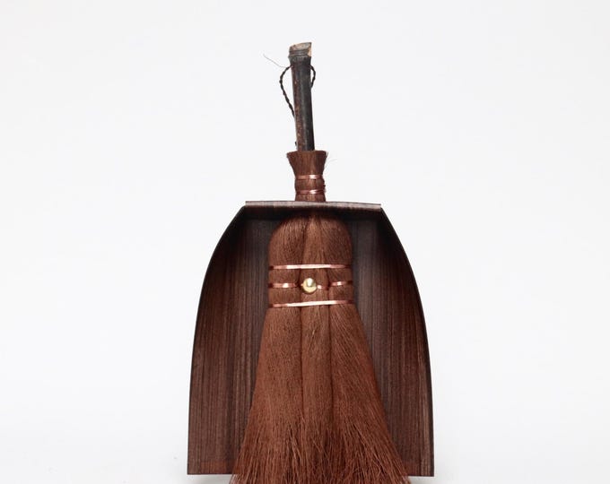 SET of Japanese Table Broom & Dustpan / Harimi / Kakishibu / Eco ...