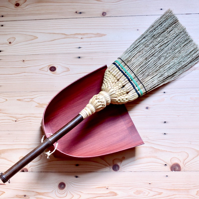 Large Japanese Dustpan / Harimi / Kakishibu Persimmon Dyed / Eco ...