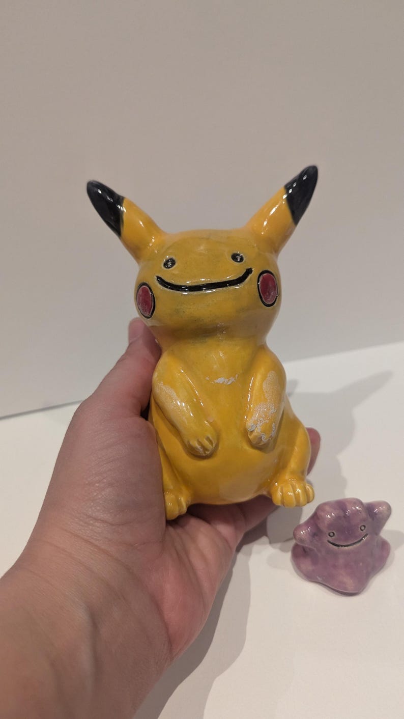 Ditto Pika Chu - Etsy