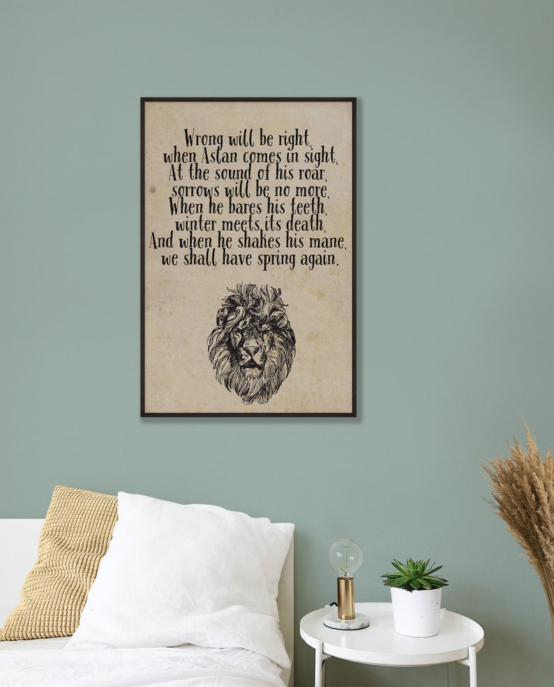 Narnia - Printable - Digital Wall Art - Chronicles of Narnia ...