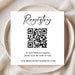 Baby Shower Registry Card With QR Codes, Gifts for Baby Card, Scan for ...