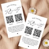 Baby Shower Registry Card With QR Codes, Gifts for Baby Card, Scan for ...