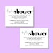 Display Shower Card Instant Download, No Gift Wrap Card, a Request for ...