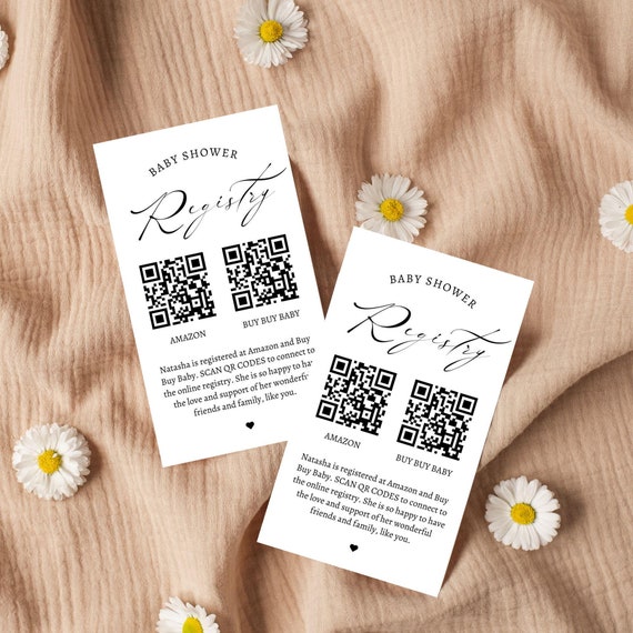 Tarjetas De Registro Para Baby Shower Para Imprimir Gratis Amazon.com: