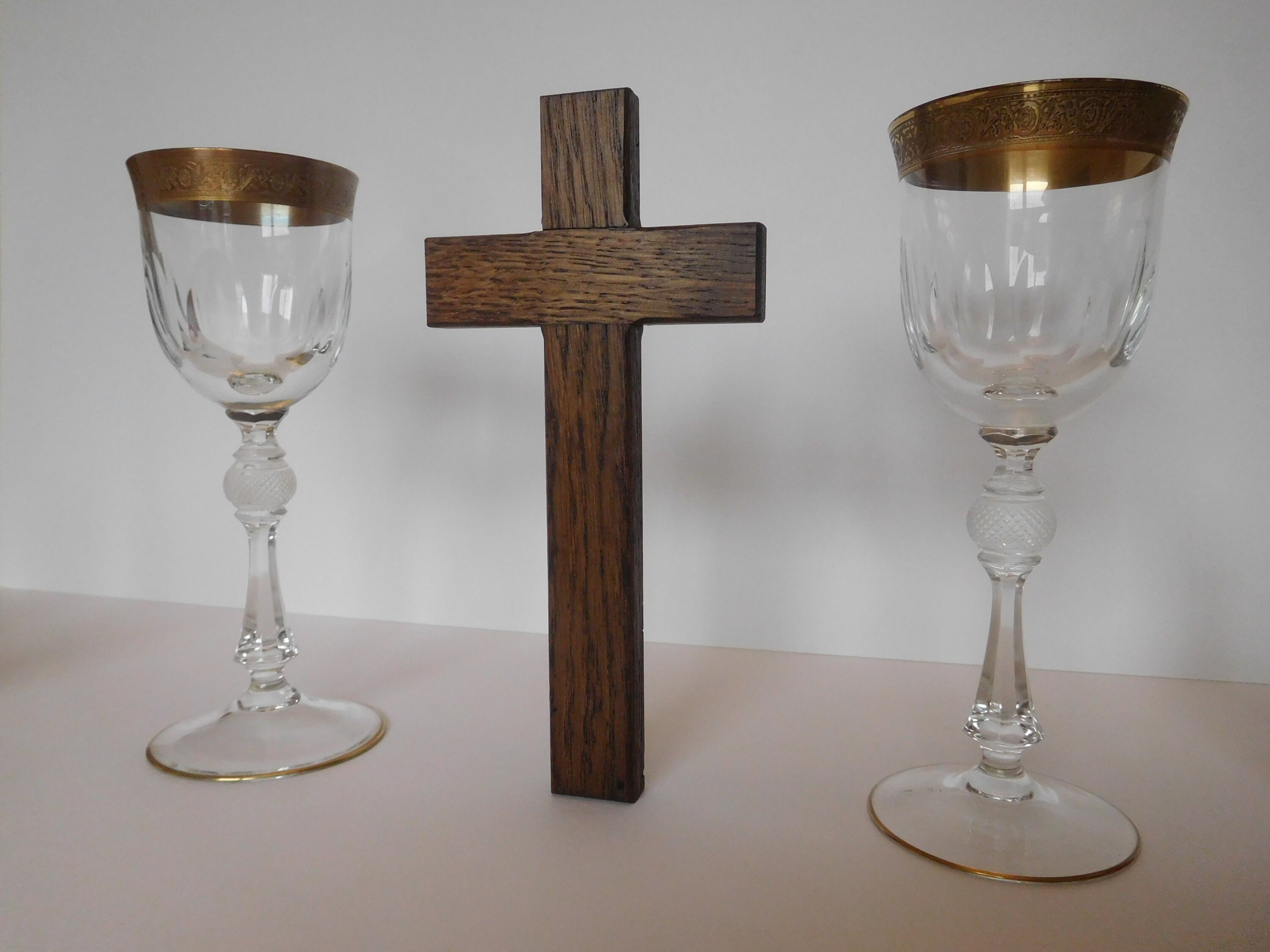 20cm Wooden Cross Oak Cross Solid Oak Wall Cross - Etsy UK