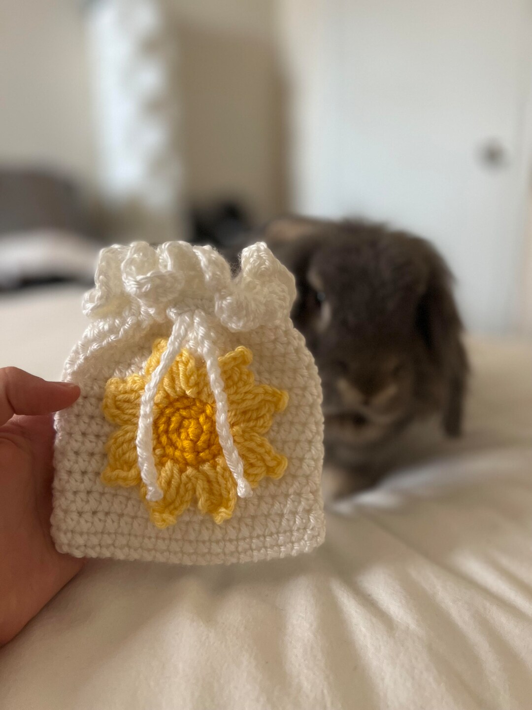 Sunflower Pouch Crochet Pattern - Etsy