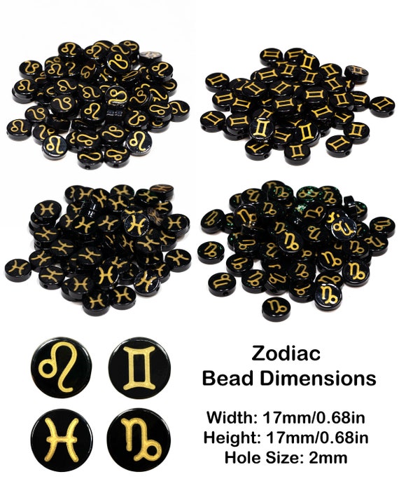Zodiac sign beads - Horoscopeaz.com