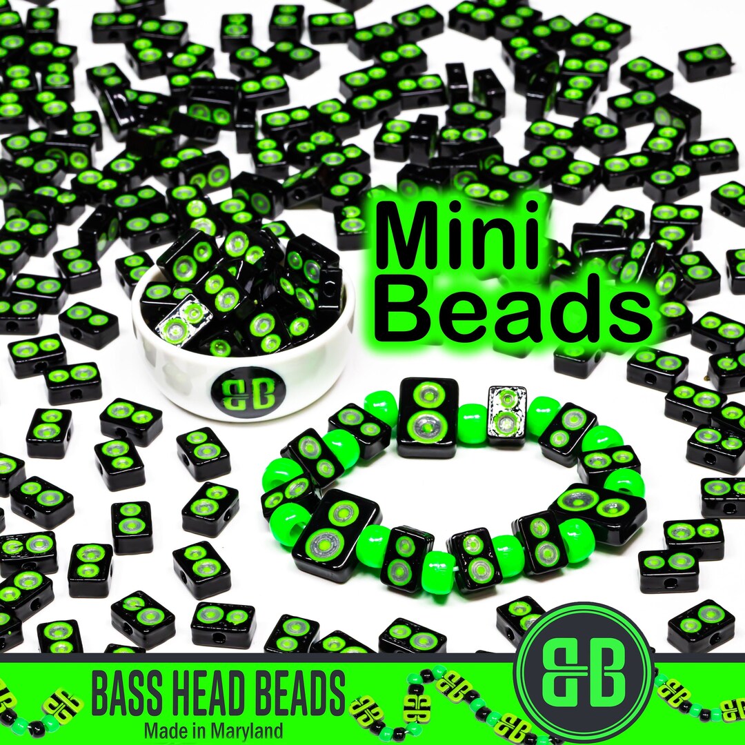 Mini Speaker Kandi Beads | Rave Festival Charms - Etsy