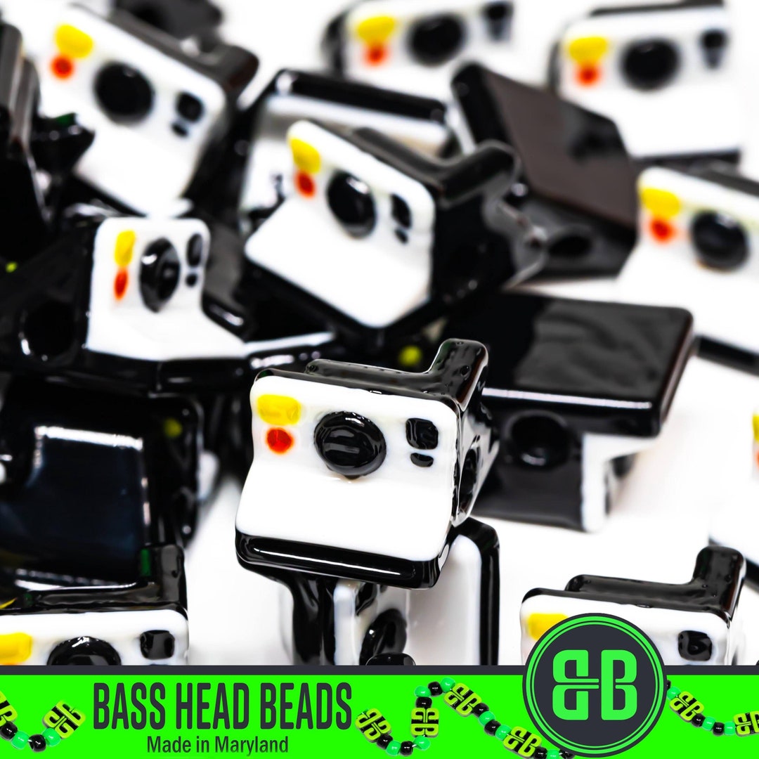 Instant Camera Kandi Beads Packs of 4, 10, 20, 30, or 50 Beads. 3D ...