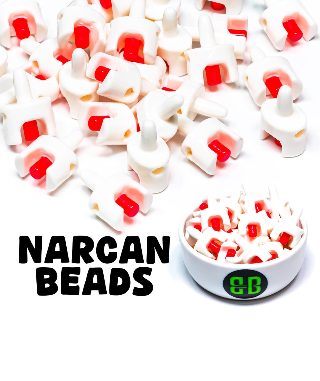 Harm Reduction Narkandi Beads | Packs of 5, 10, 20, or 30 Beads. Music ...