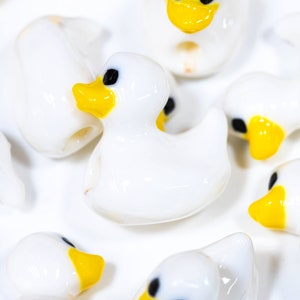 Rubber Ducky Kandi Beads | Packs of 4, 12, 24, or 36 Beads. Music ...