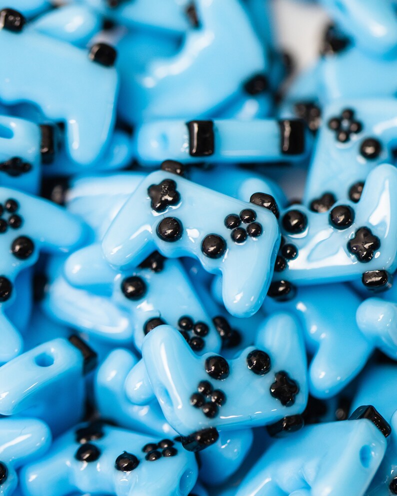 Modern Video Game Controller Kandi Beads Choose From Blue - Etsy
