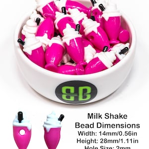 Fast Food Kandi Beads Choose From Pizza, Taco, Hamburger, Hot Dog ...