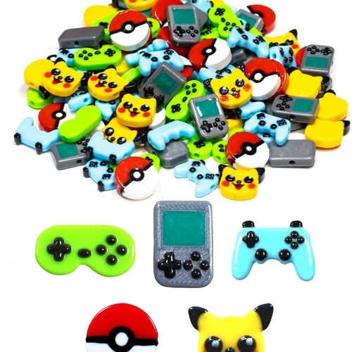 Modern Video Game Controller Kandi Beads Choose From Blue - Etsy