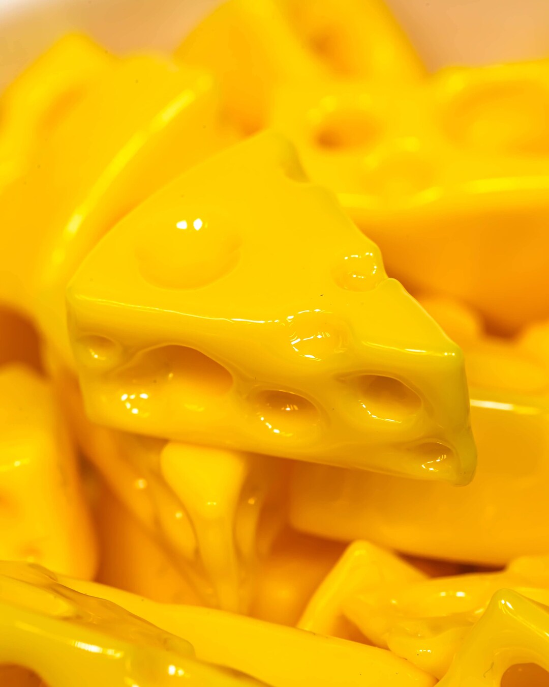 Cheese Kandi Beads Packs of 10, 20, 30, or 50 Beads. 3D Printed Music ...