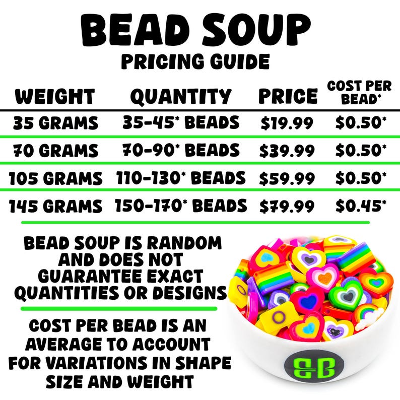 Pride Bead Soup! Mix of LGBTQ+ Pride Themed Kandi Beads by Weight - Etsy