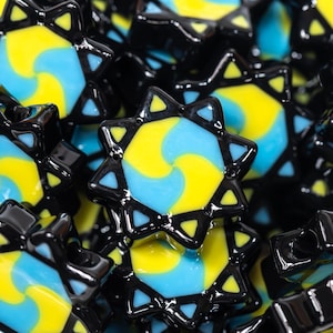 Flowstar Kandi Beads | Packs of 4, 12, 24, or 36 Beads. Rave Charms in ...