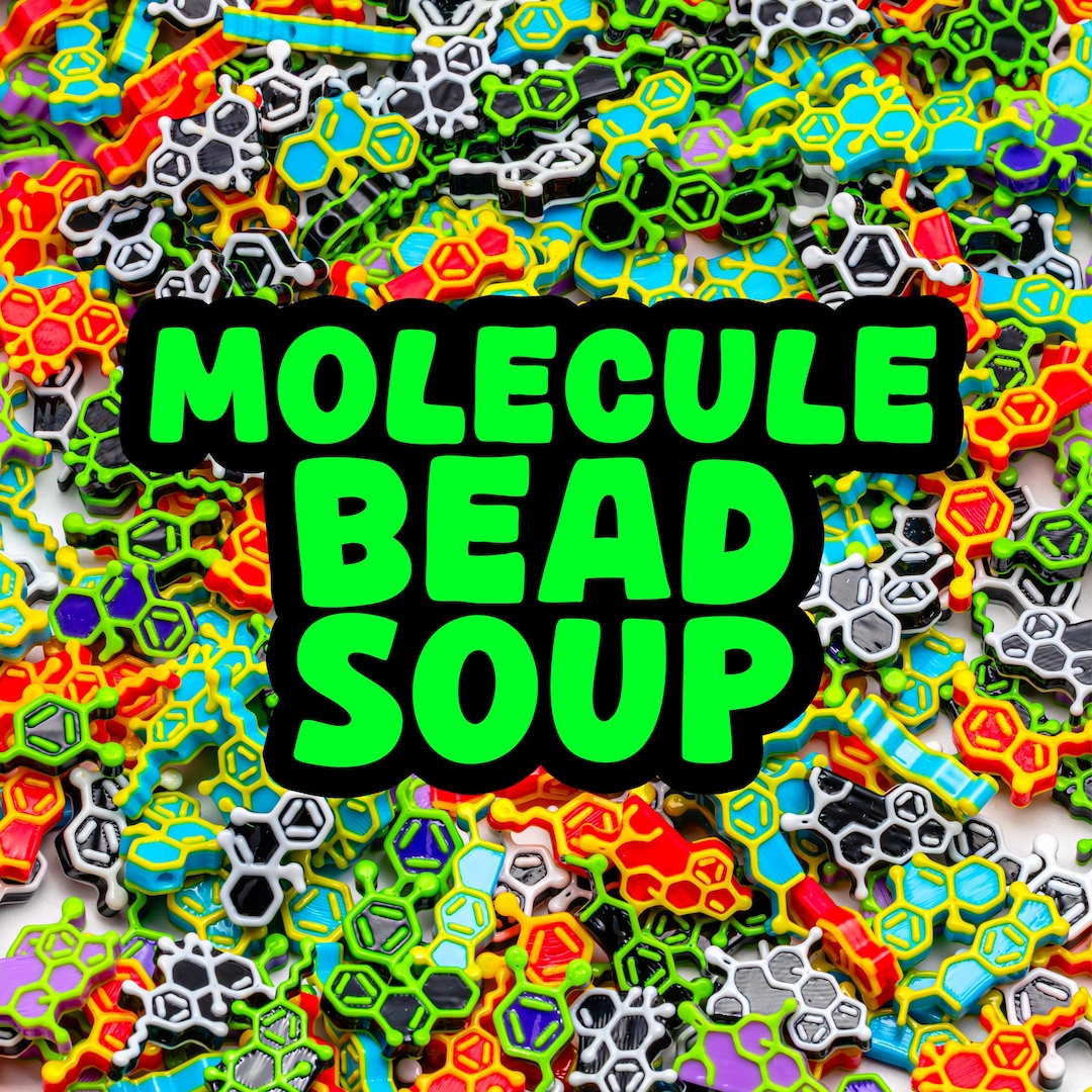 Molecule Bead Soup! Mix of Molecule Kandi Beads by Weight - Etsy