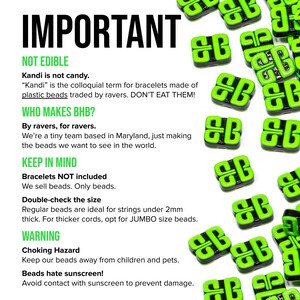 Coffee Cup Kandi Beads | Packs of 4, 12, 24, or 36 Beads. Music ...