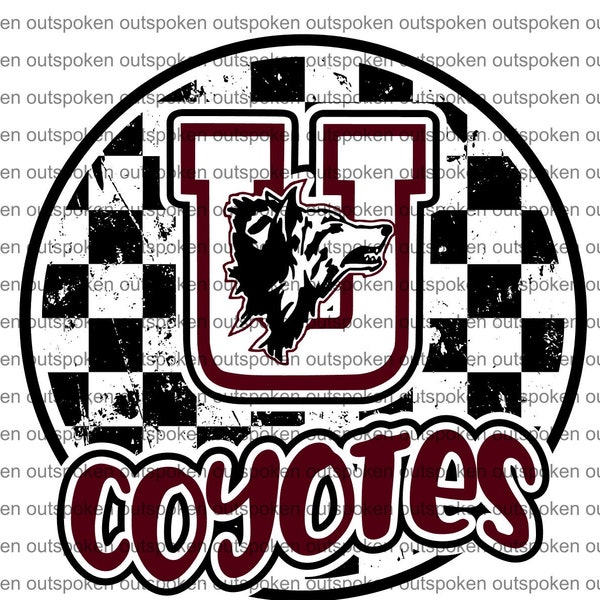 Uvalde Coyotes Png - Etsy