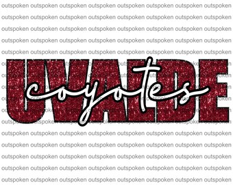 Uvalde Coyotes Basketball PNG - Etsy