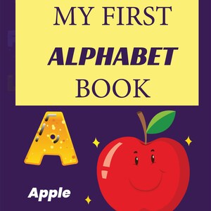 My First Alphabet Book - Etsy