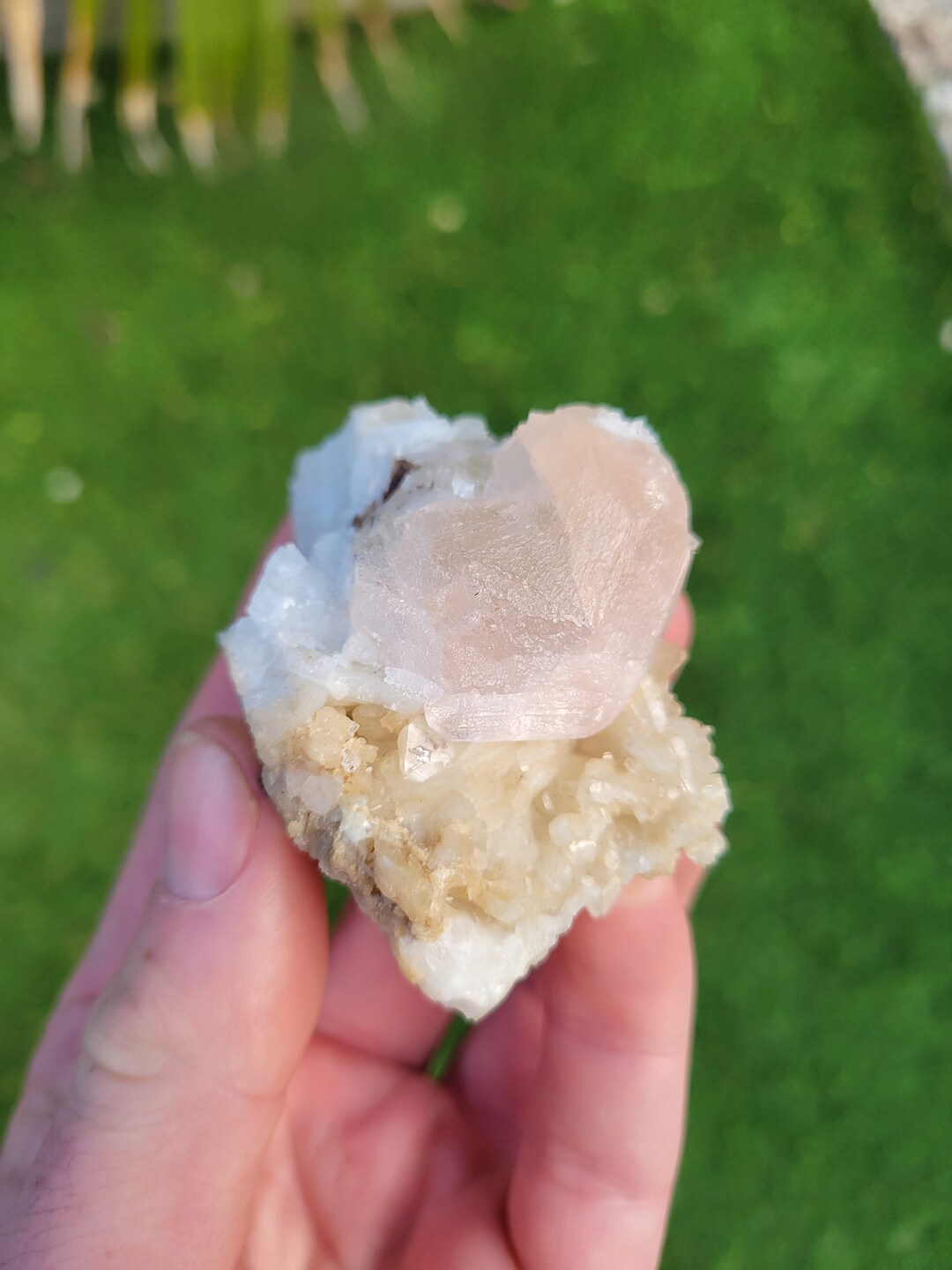 Morganite in Matrix/ Morganite - Etsy