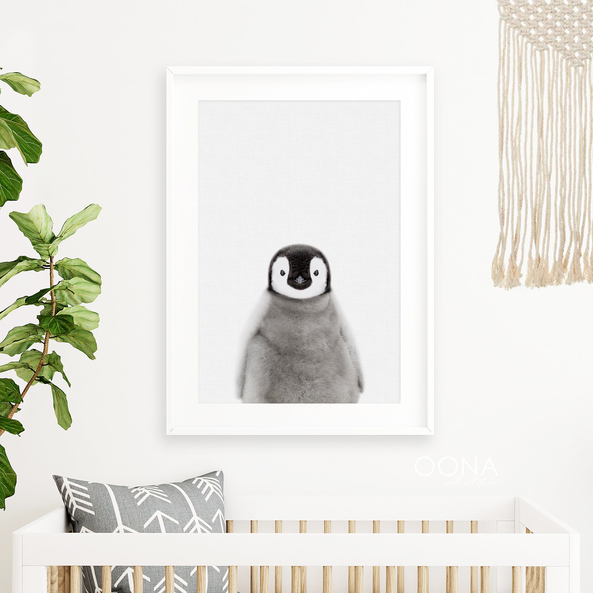 Baby Penguin Print Arctic Nursery Decor PRINTABLE Animal Wall - Etsy Canada