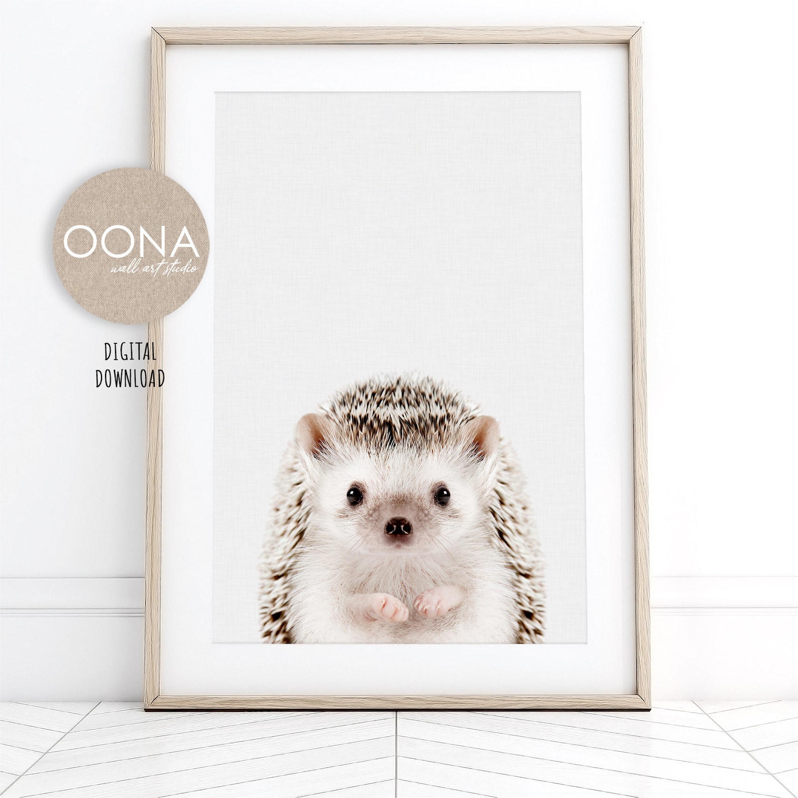 Cute Hedgehog Art Print Baby Hedgehog PRINTABLE Wall Art - Etsy