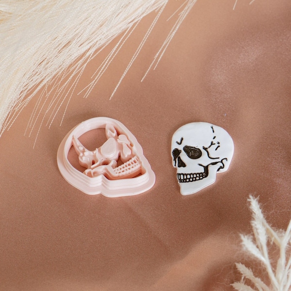 Clay Skulls - Etsy