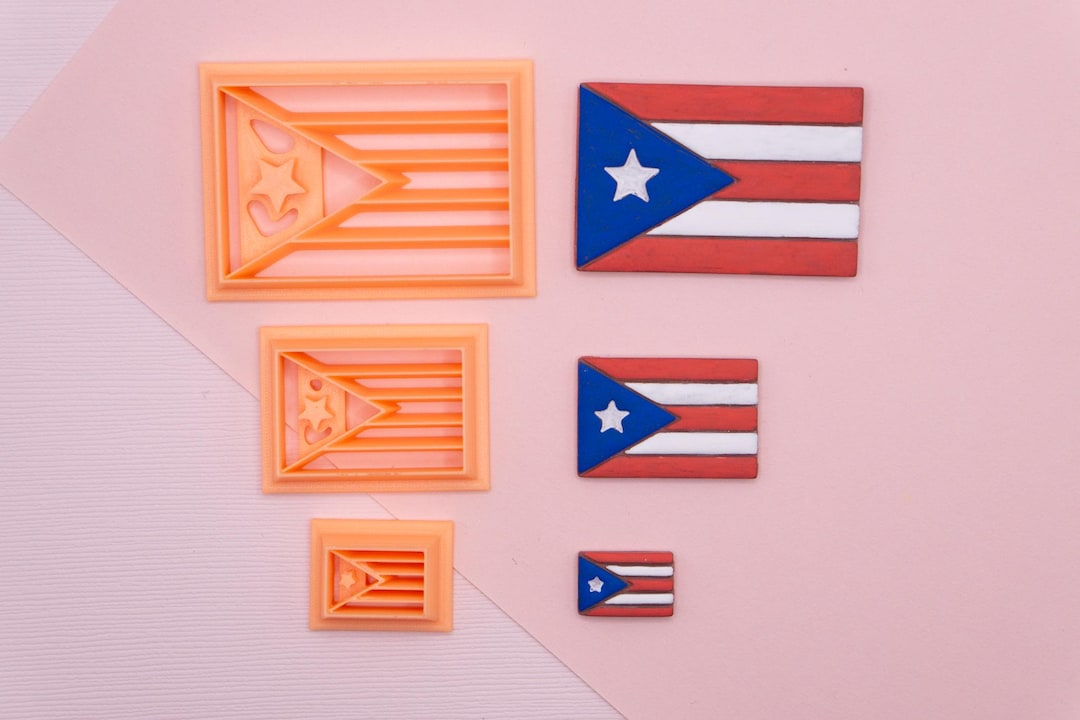 Puerto Rico Flag Clay Cutter, Puerto Rican Polymer Clay Cutter, Clay ...