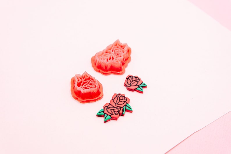 June Birth Flower Polymer Clay Cutter Set, Nursery Rhyme Baby Themed ...