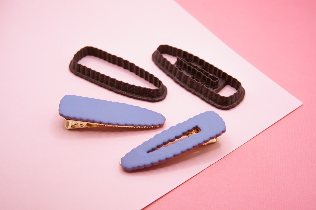 Bumpy Barrette Hair Clip Cutter and Blanks Set, Polymer Clay Cutter - Etsy