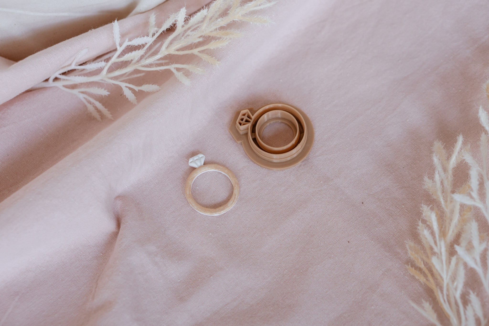 Wedding Ring Clay Cutter Bachelorette Clay Cutter Craft | Etsy