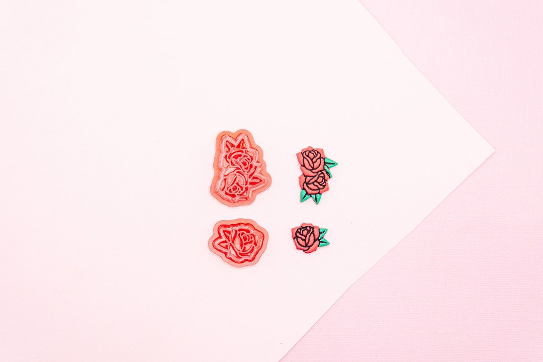 June Birth Flower Polymer Clay Cutter Set, Nursery Rhyme Baby Themed ...