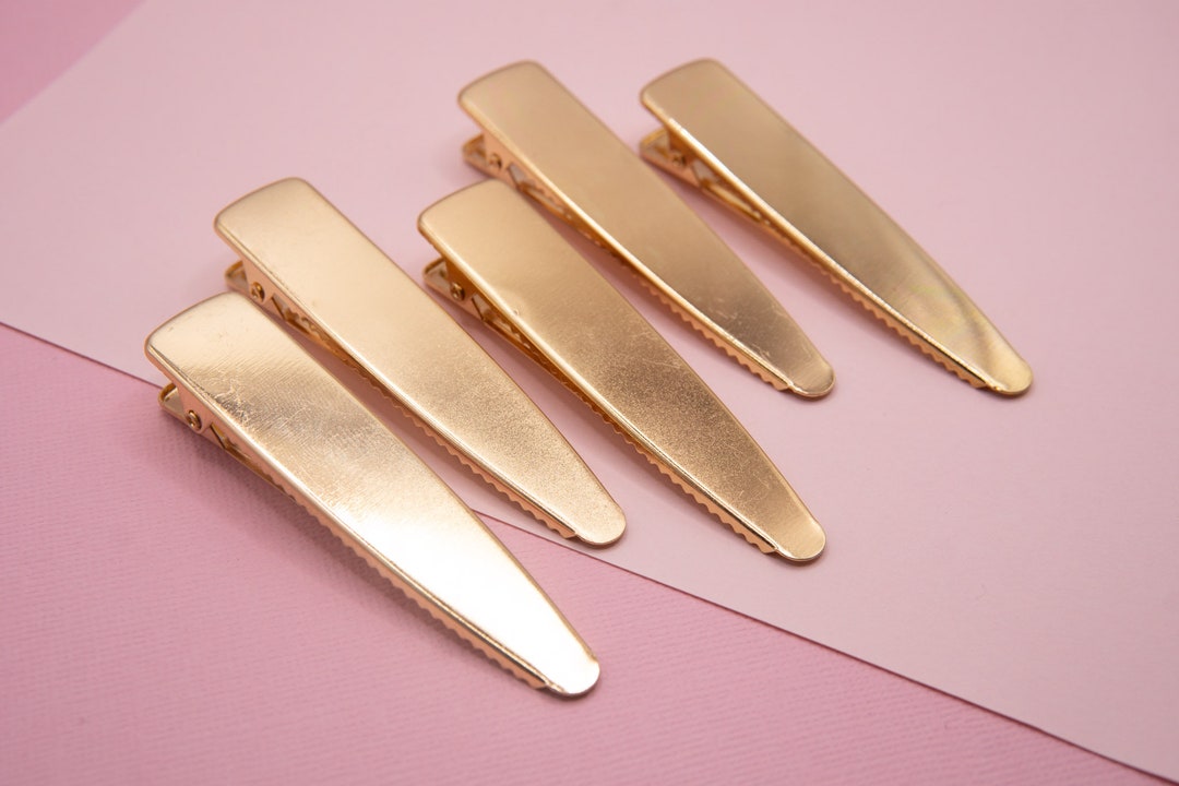 Long Skinny Dagger Shaped Barrette Hair Clip Blanks - Etsy