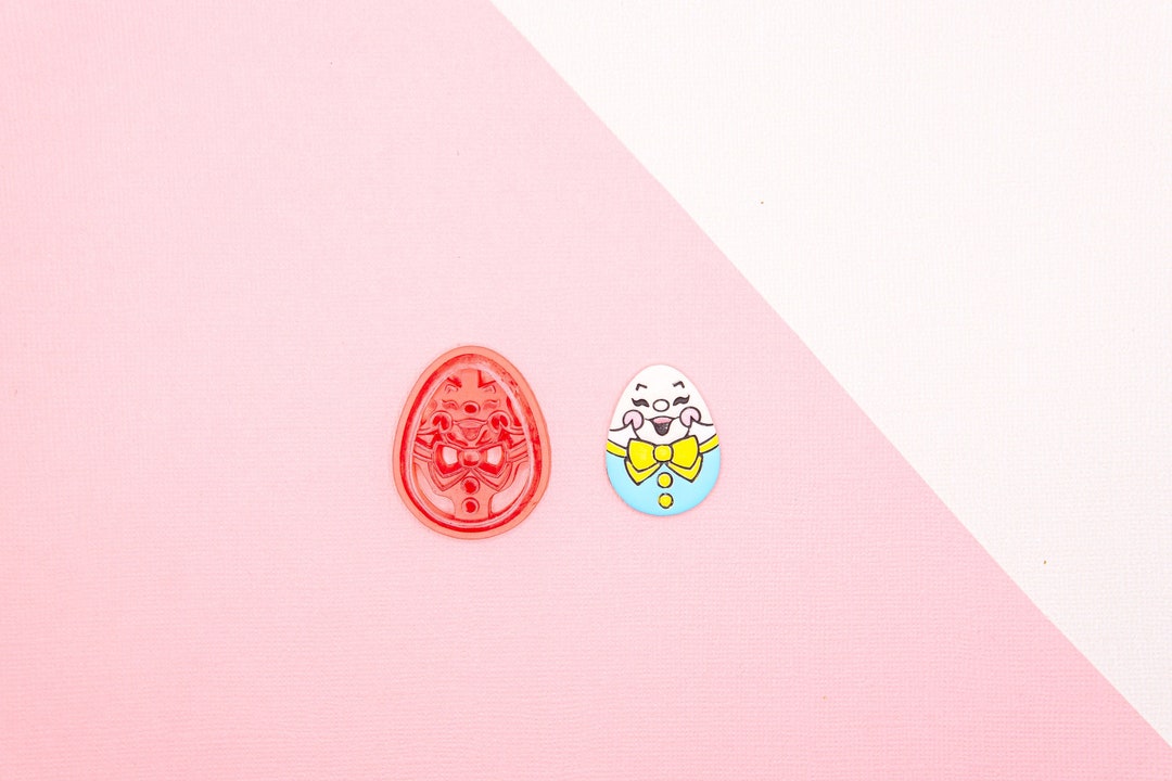 Humpty Dumpty Egg Polymer Clay Cutter, Nursery Rhyme Baby Themed Clay ...