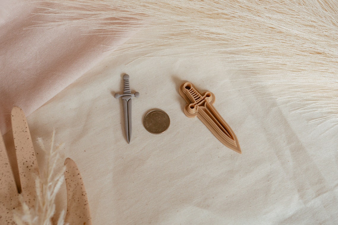 Dagger Clay Cutter Sword Polymer Clay Cutter Craft Tools - Etsy