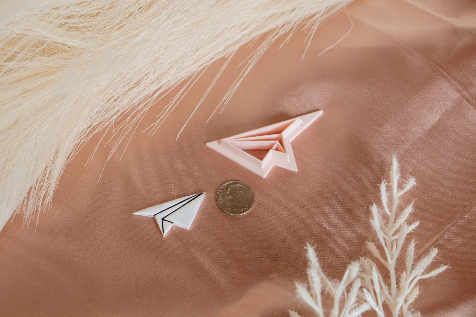 Paper Airplane Polymer Clay Cutter, Craft Tools, Tattoo Inspired PLA ...